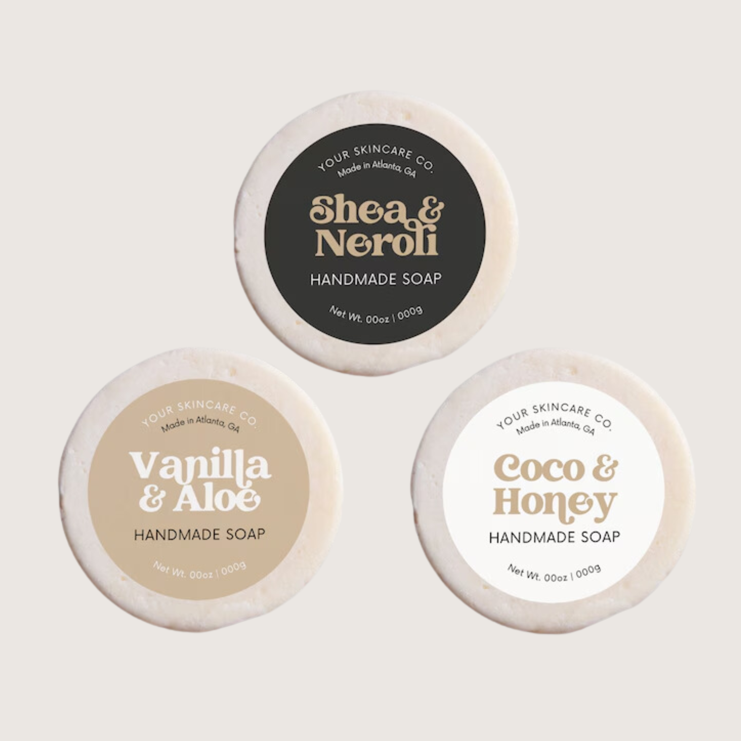 Private Label Soap Bars - Round | Wicked Good Perfume - Personalize ...